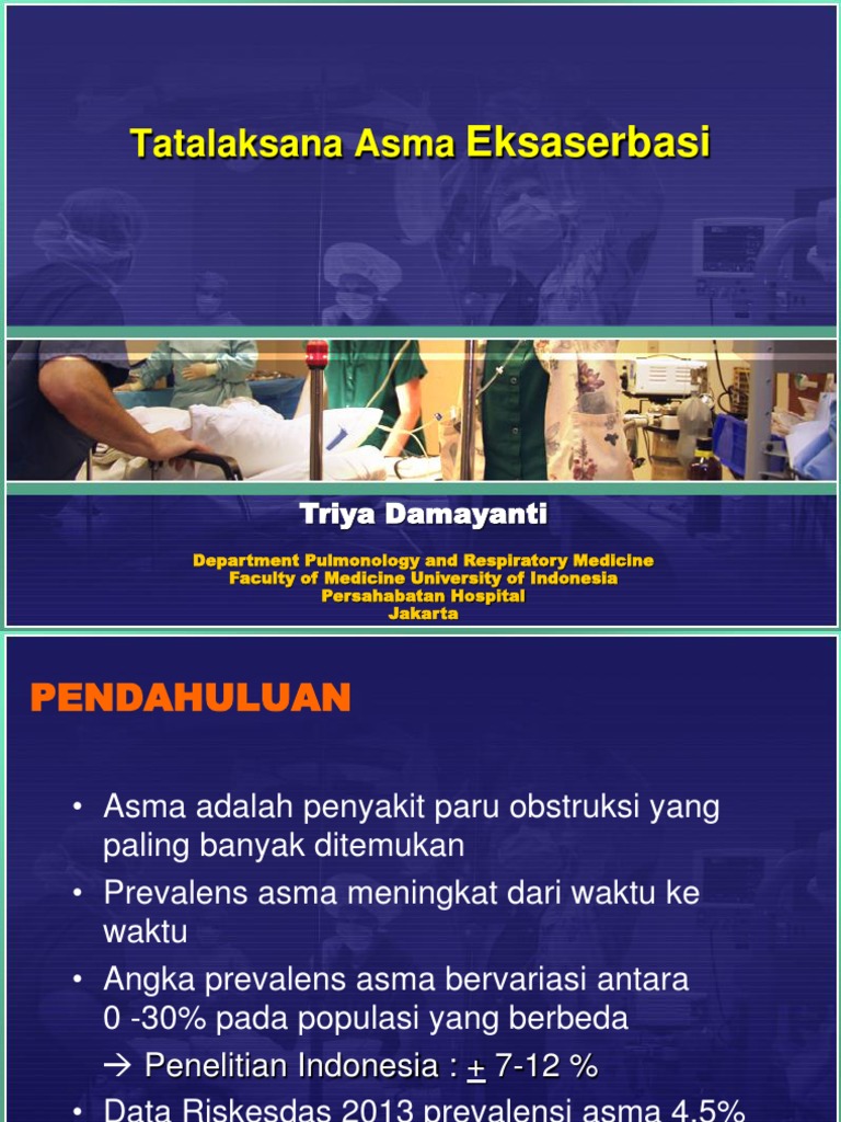 Manajemen Asma Eksaserbasi-11 Okt 2017 | PDF