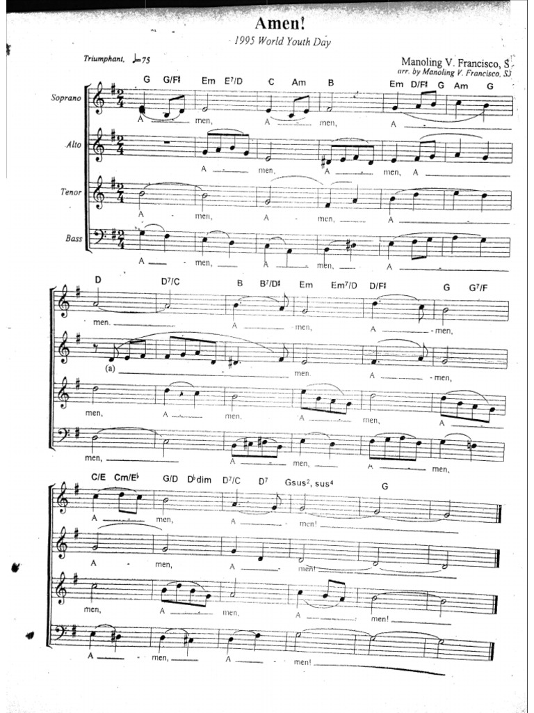 Great AMEN 1995 WYD PDF | PDF