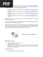 Philippine Storm Warning Signals Explained | PDF | Tropical Cyclones ...