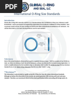 DIN 3771 O-Ring Size Chart | PDF | Engineering Tolerance | Metalworking