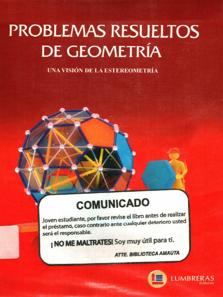 Problemas Resueltos Estereometria PDF | PDF