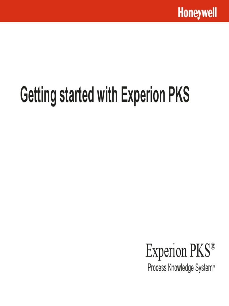 Getting Started With Experion PKS PDF | PDF | Server (Computing) | Client (Computing)