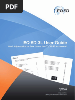 EQ-5D-5L User Guide | PDF | Quality | Health Economics