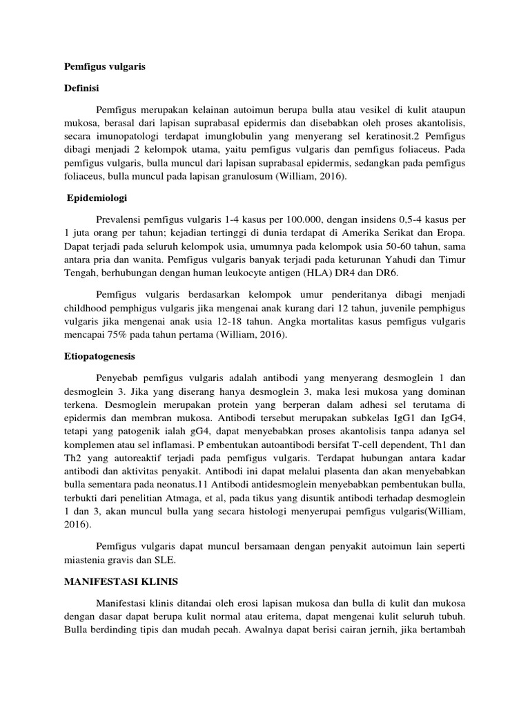 Pemfigus Vulgaris | PDF