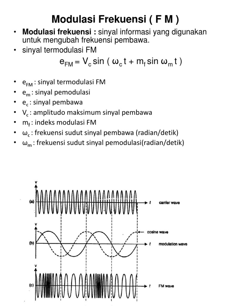 Modulasi Frekuensi | PDF