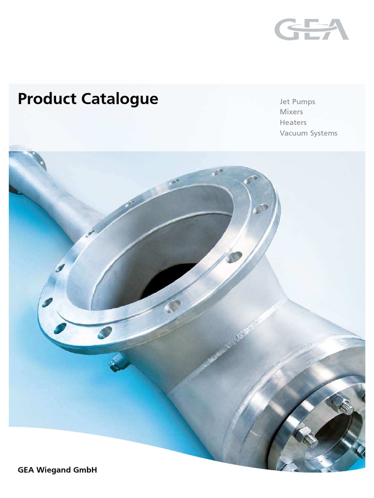 GEA Wiegand Product Catalogue Overview | PDF | Jet Engine | Pump