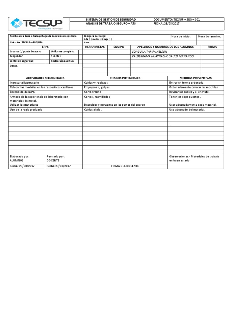 Ats Tecsup | PDF | Science | Ingeniería