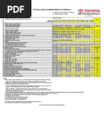 Maintenance Schedule Hilux 2016 Present | PDF | Internal Combustion ...