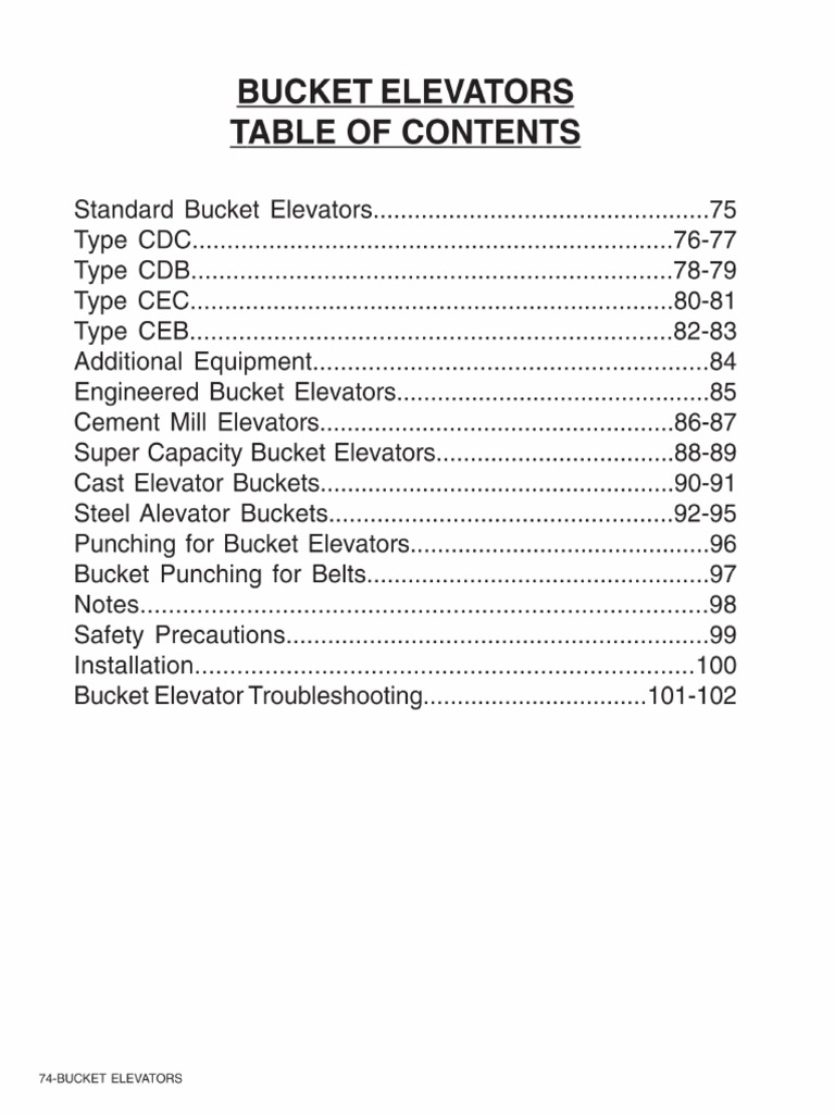 Bucket Elevators | PDF | Elevator | Belt (Mechanical)