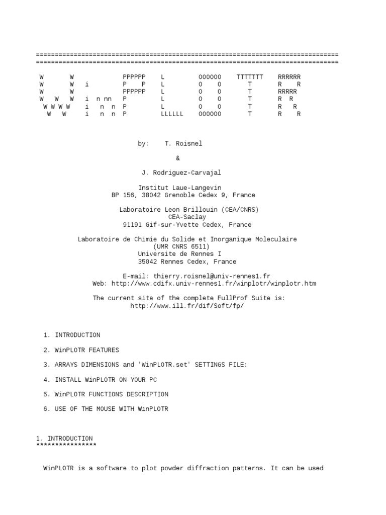 Winplotr Ins | Download Free PDF | File Transfer Protocol | Computer Data