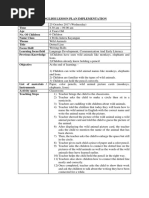 Contoh Template Lesson Plan Permata (Taska) | PDF | Career & Growth