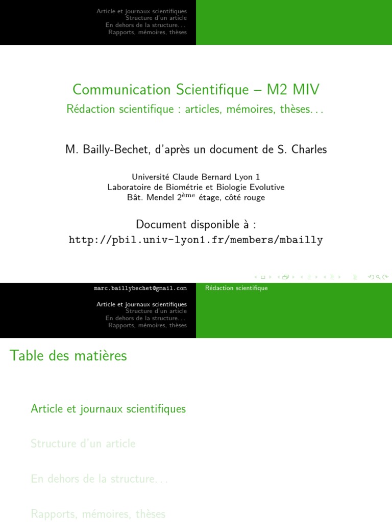 Redaction Article Scientifique PDF | PDF | Protéomique | Science