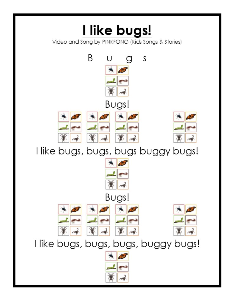 I Like Bugs | PDF