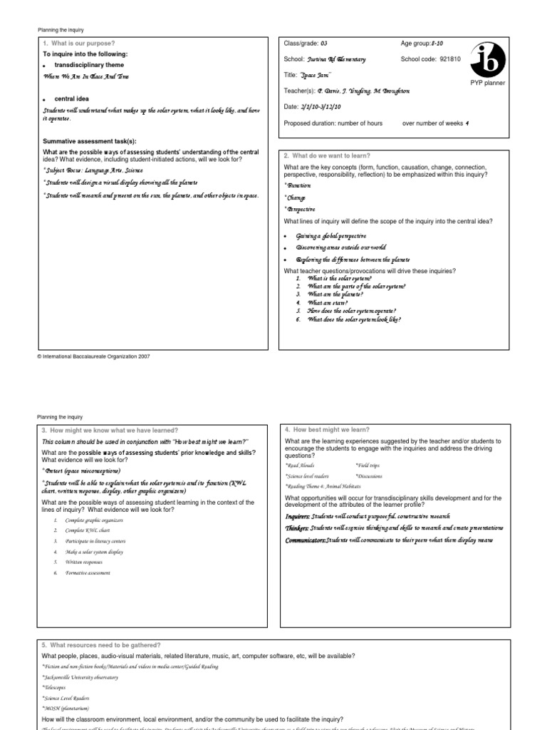 Ib-where We Are in Place and Time | Learning | Psychology & Cognitive ...