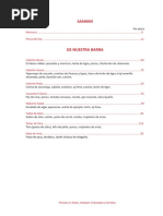 Carta de Embarcadero 41: Precios y Menú | PDF | Mariscos | Alimentos