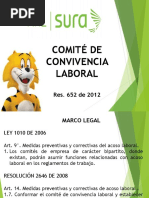 Folleto Comite de Convivencia Laboral | PDF | Salud y bienestar | Medicina