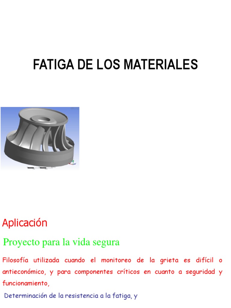 Analisis de Fatiga 3 | PDF | Fatiga (material) | Mecánica de sólidos