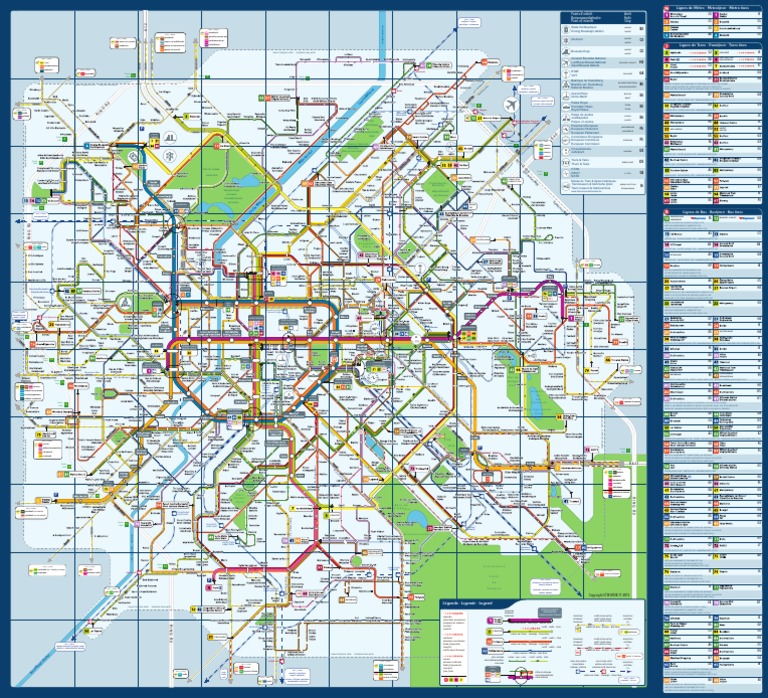 Brussels Metro Map PDF | PDF