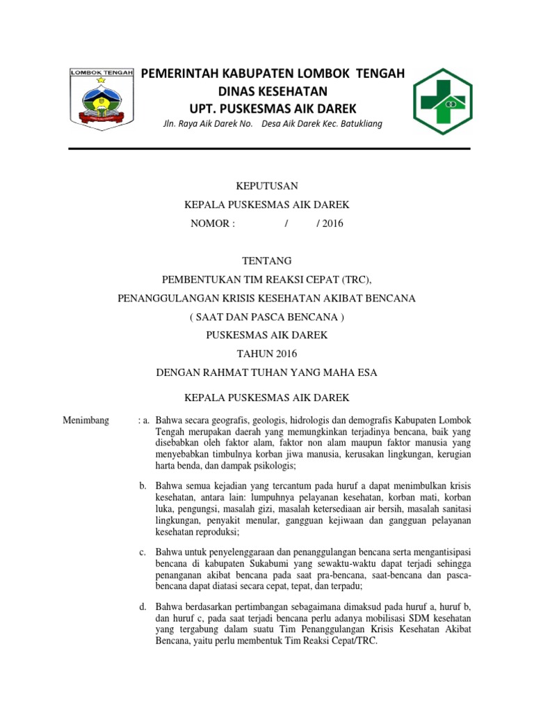 SK Tim TRC 2017 | PDF