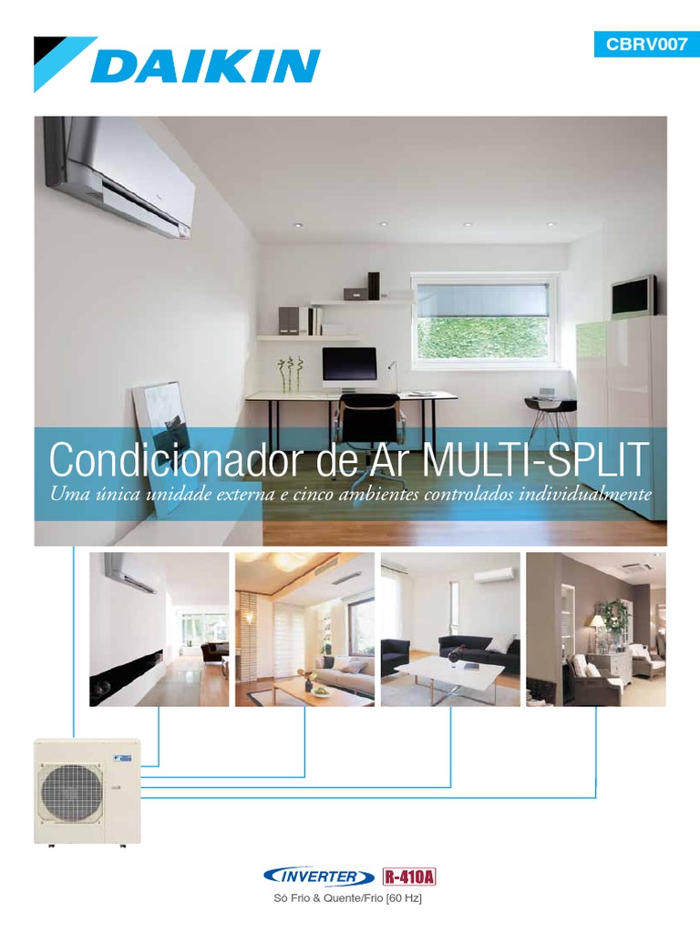 Catalogo Multi Split Daikin | PDF | Ar condicionado | Motores