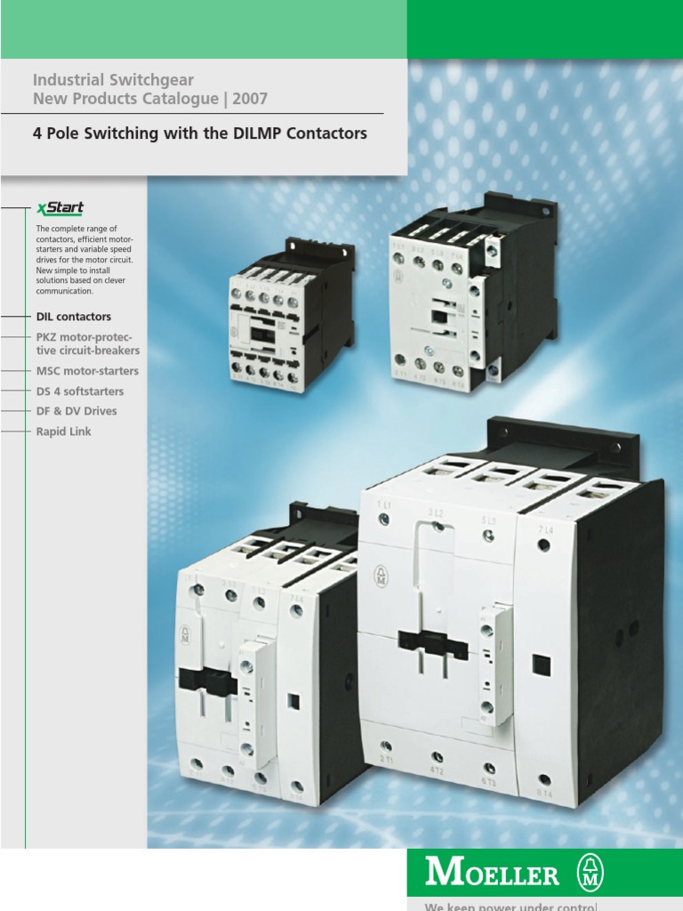 Contactori Moeller | PDF | Direct Current | Electrical Components