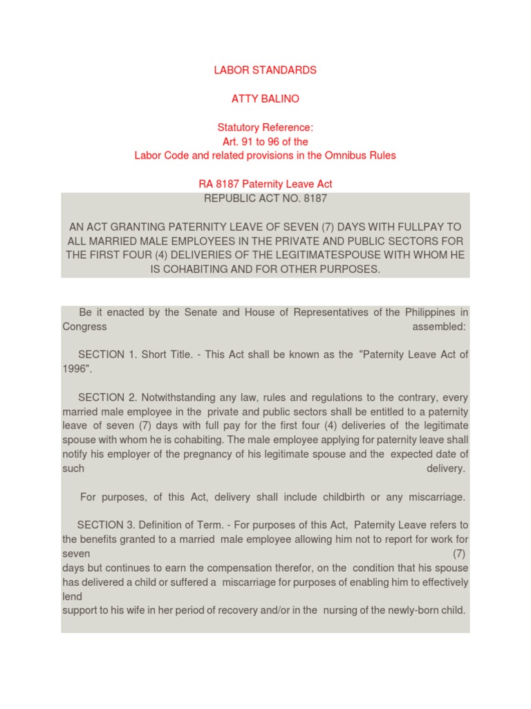 Labor Standards Nov-Dec | PDF | Certiorari | Employment