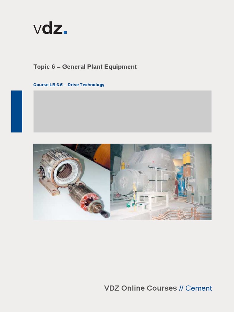 VDZ-Onlinecourse 6 5 en | PDF | Transmission (Mechanics) | Electric Motor