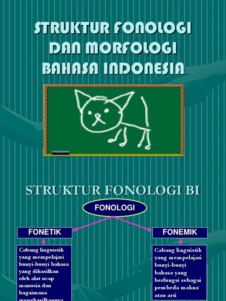 3a'. Struktur Fonologi Dan Morfologi Bi | PDF