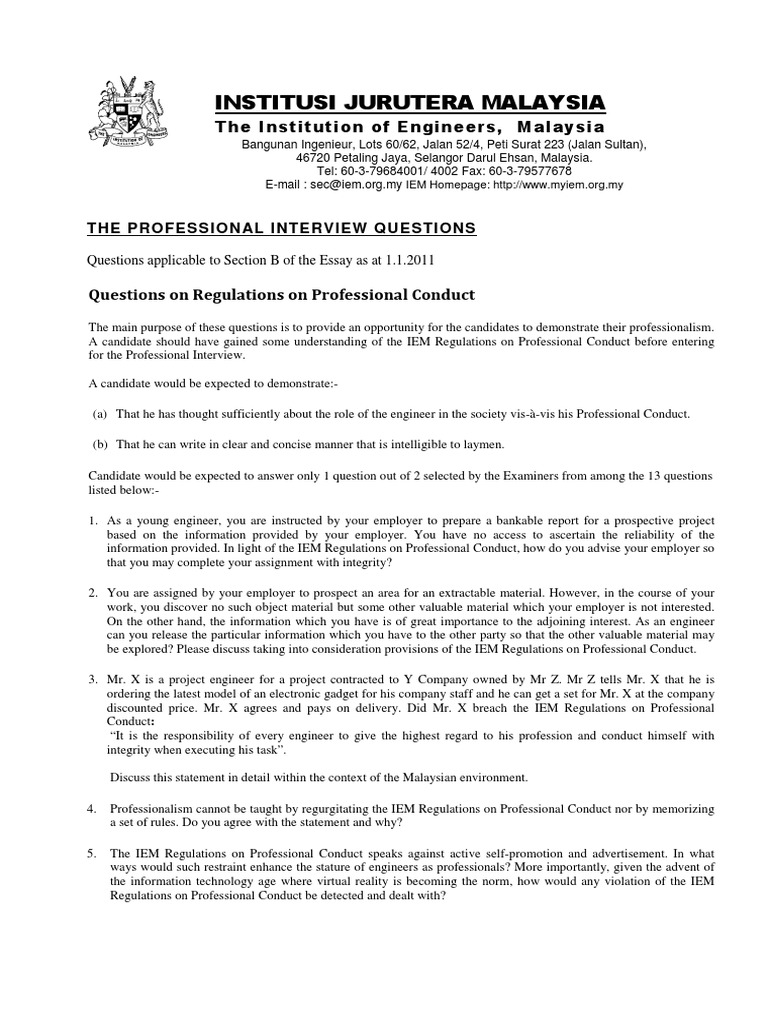 5 | PDF | Engineer | Integrity