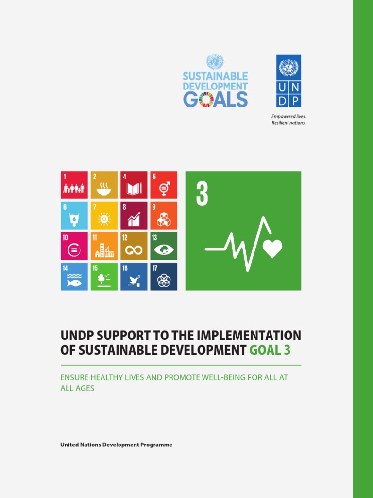 SDG 3 Health | PDF | United Nations Development Programme | Sustainability