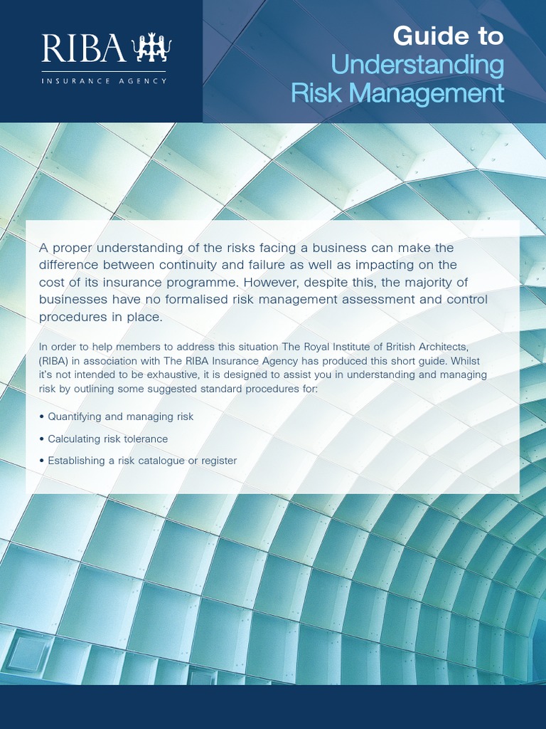 Riba Guide Urm April 2015 | PDF | Risk | Insurance