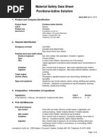 Bref Fresh Boost Toilet Cleaner SDS | PDF | Dangerous Goods | Toxicity