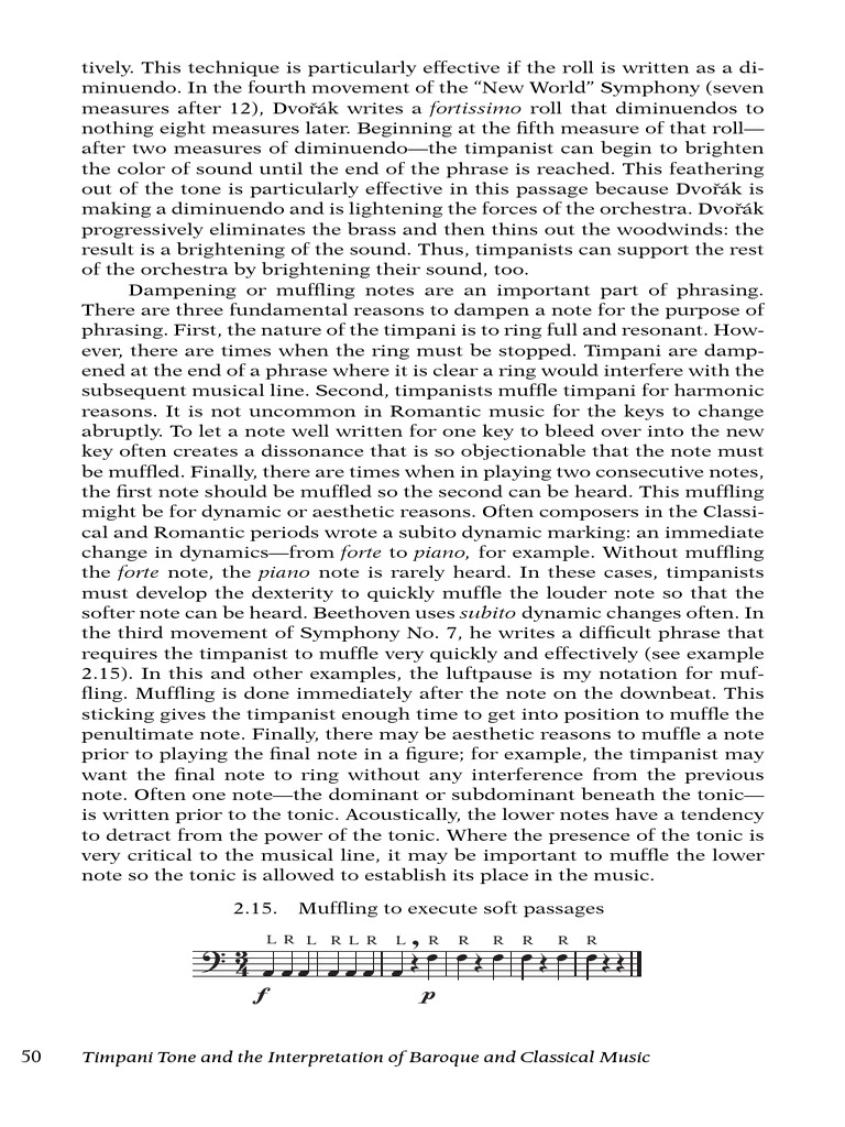 Timpani Tone and The Interpretation of Baroque and Classical Music ...