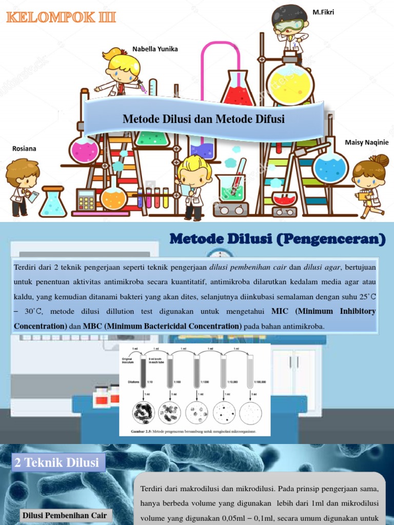 PTT Dilusi Dan Difusi | PDF | Kesehatan Holistik | Sains & Matematika