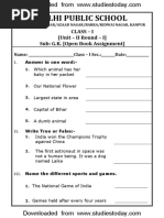 90 Questions OMR Sheet | PDF | Writing Implements | Writing