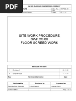 Finishing Works Method Statement For Building Construction | PDF | Tile ...