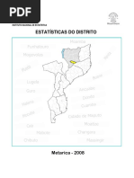 Distrito de Chibuto PDF | PDF | População | Demografia