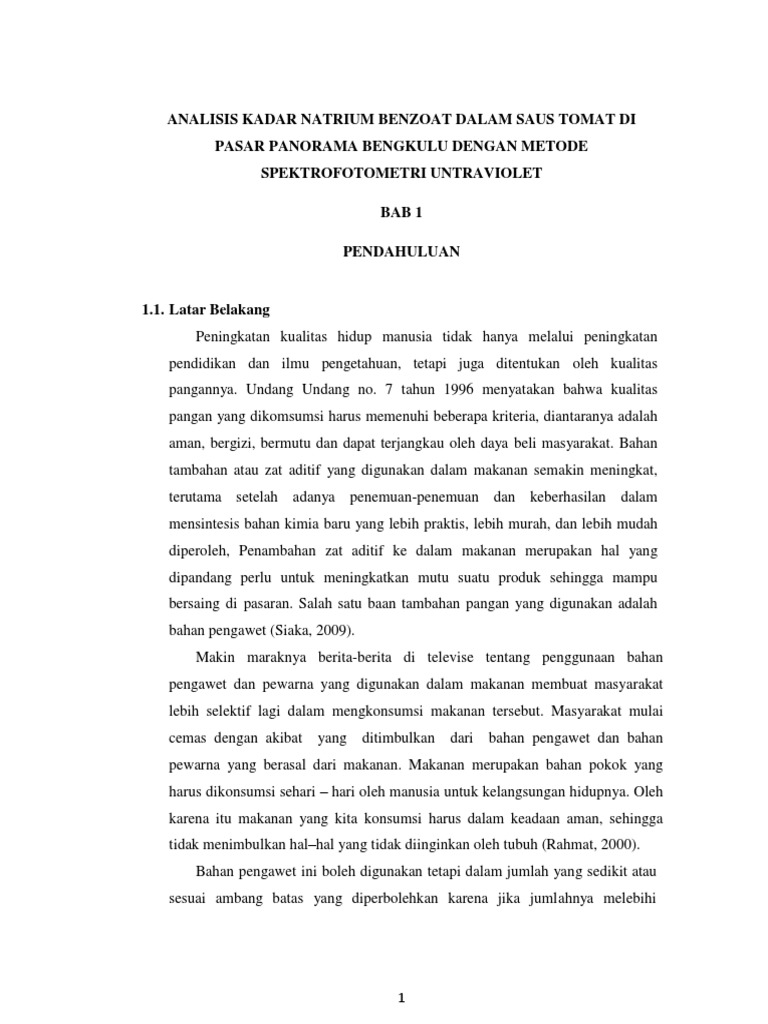 Kti Bab 1,2,3 | PDF | Kesehatan Holistik