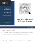 Tips in RRL and RRS Writing | PDF | Methodology | Academic Discipline ...