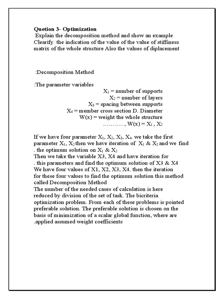 Quetion 3-Optimization | PDF | Mathematical Optimization | Matrix (Mathematics)