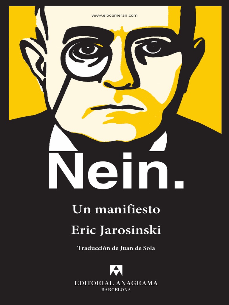 Nein Un Manifesto Eric Jarosinski | PDF