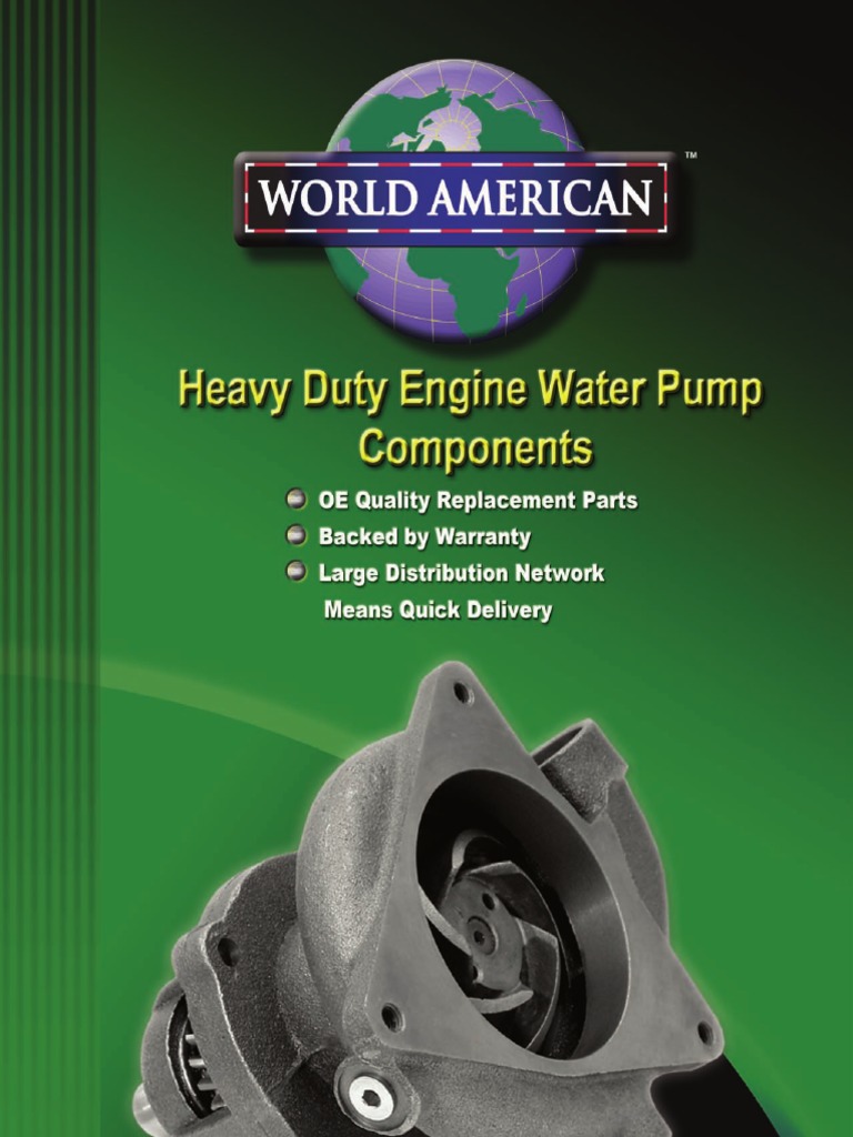 Water Pump | PDF | Truck | Trademark