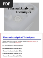 Differential Thermal Analysis (Dta) | PDF | Thermal Analysis ...