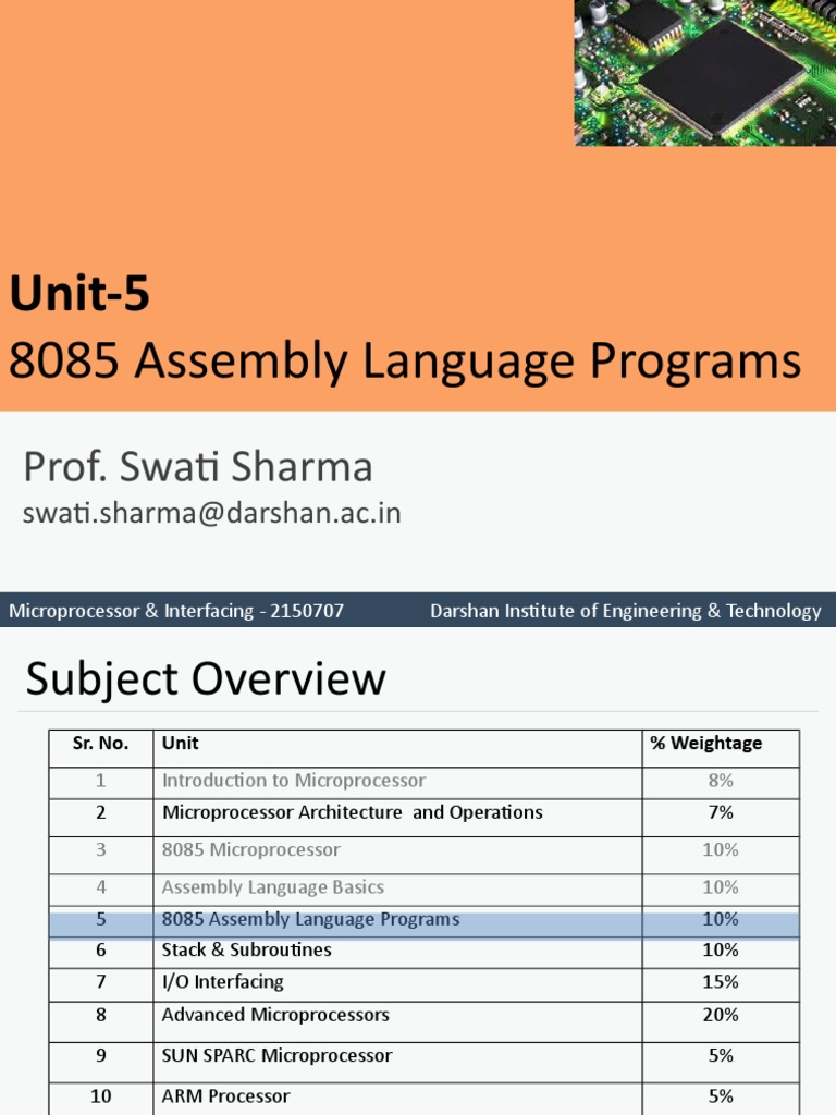 MPI Unit 5 | PDF | Digital Electronics | Integrated Circuit