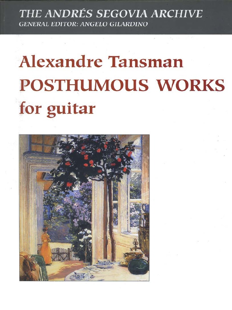 Tansman - Posthumous Works | PDF
