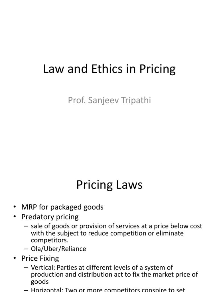Ethics in Pricing: Lessons from Shkreli | PDF | Business | Finance ...