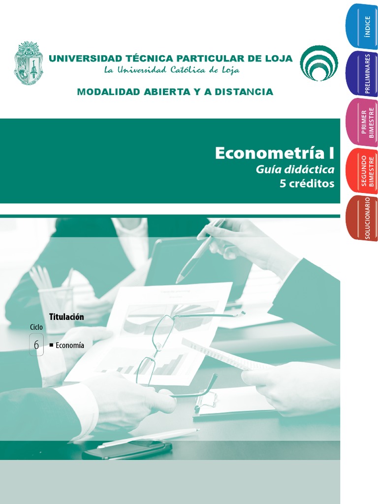 Guia Econometria | Econometría | Análisis de regresión