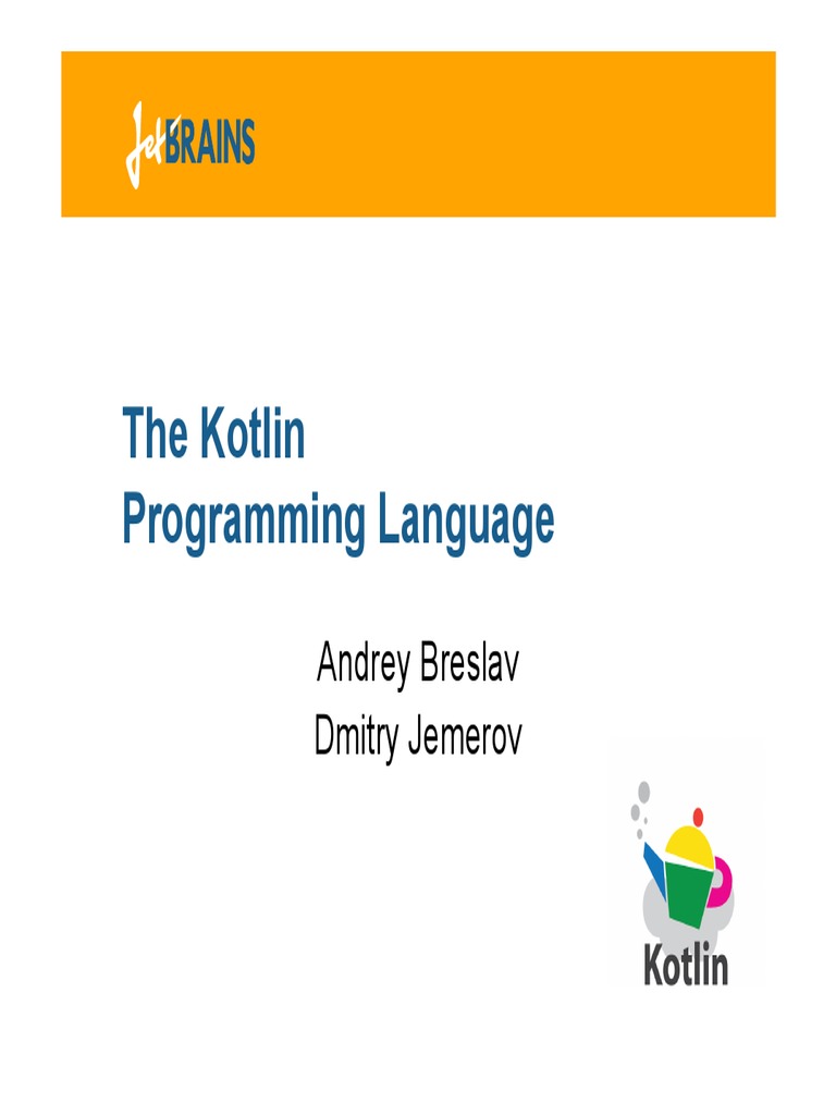 Jetbrains Kotlin | PDF | Html | Html Element