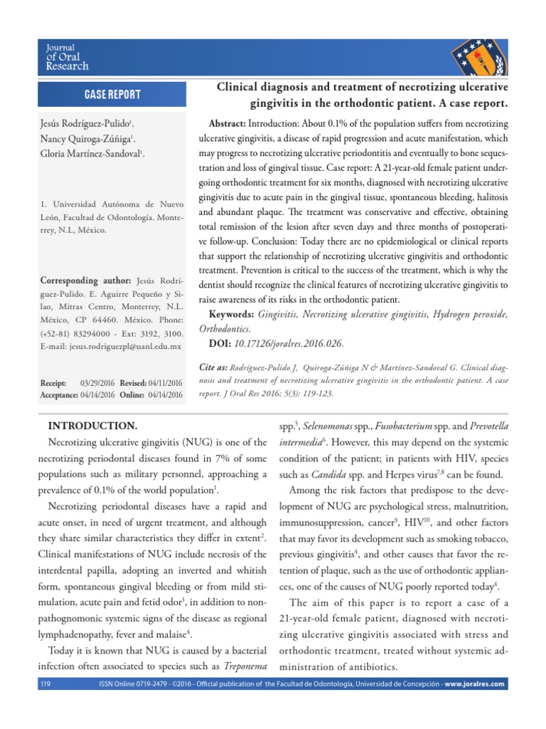Case Report | Download Free PDF | Dentistry | Dentistry Branches