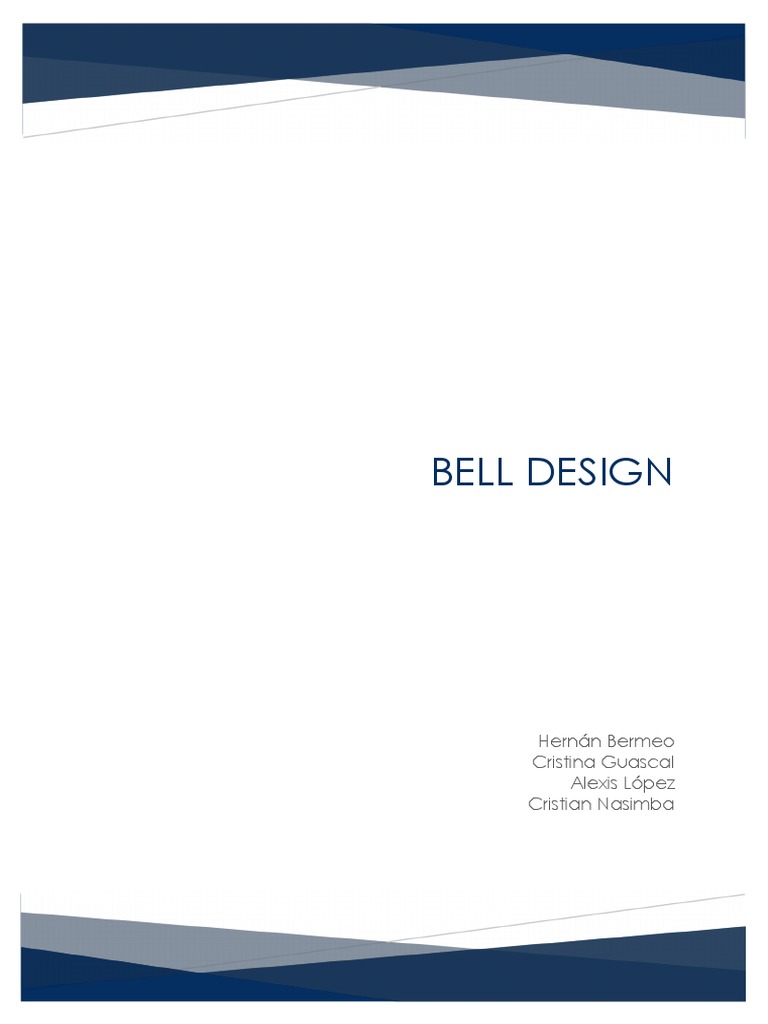 Bell Design | PDF